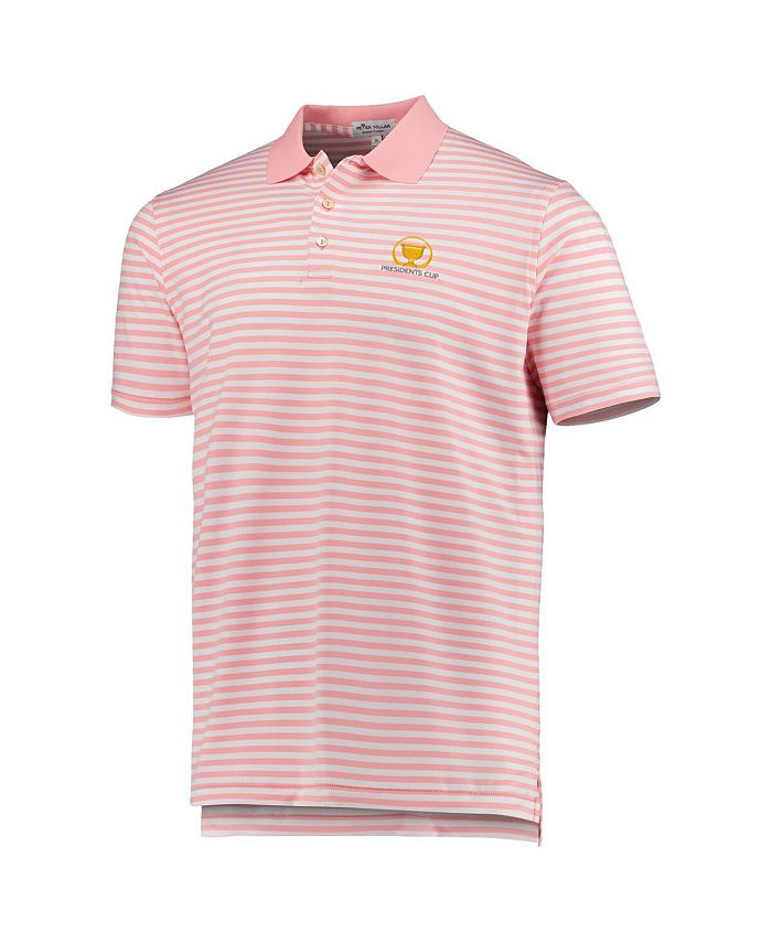 Peter Millar Men's Pink Presidents Cup Ramon Jersey Polo Shirt - Macy's