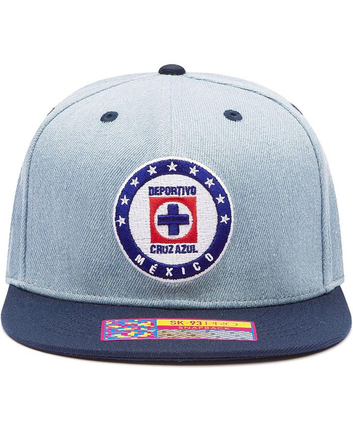 Fan Ink Men's Denim, Navy Cruz Azul Nirvana Snapback Hat - Macy's
