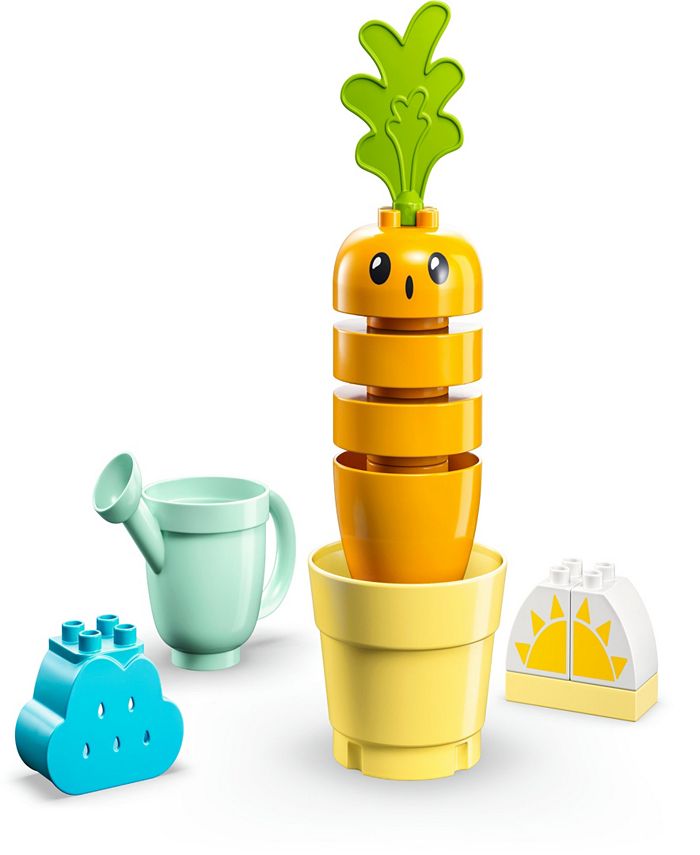 LEGO® DUPLO 10981 My First Growing Carrot Toy Building Set - Macy's