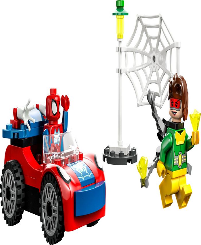 LEGO® Marvel 10789 Spidey Spider-Man's Car and Doc Ock Toy Building Set ...