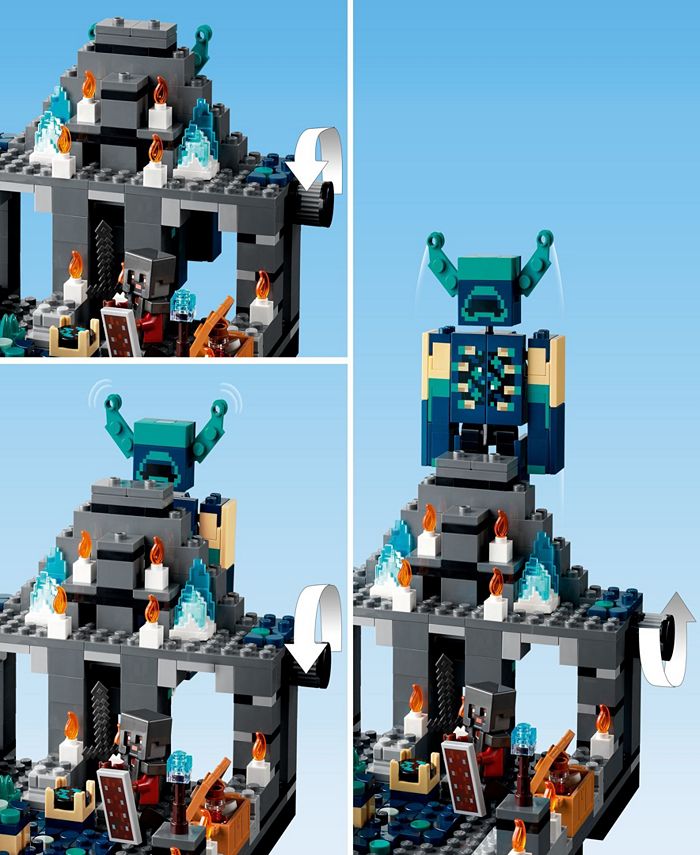 LEGO® Minecraft The Deep Dark Battle 21246 Toy Building Set with Elven ...
