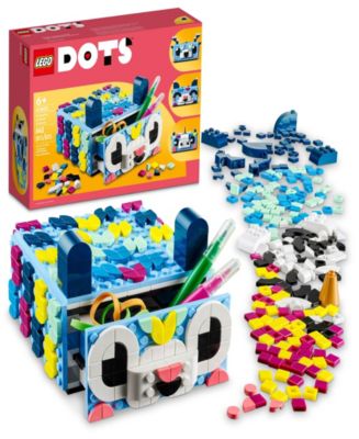 LEGO® DOTS Creative Animal Drawer 41805 Building Set, 643 Pieces - Macy's