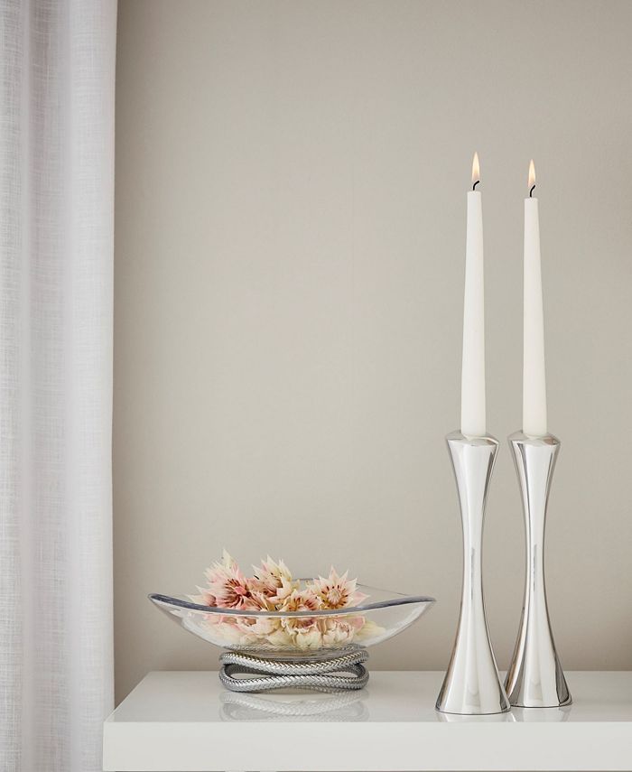 Nambé Nambe Set of 2 Aquila Candlesticks - Macy's