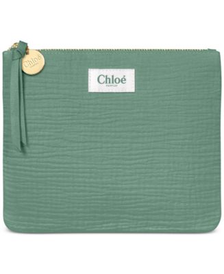 Free green pouch with large spray purchase from the Chloé Fragrance ...