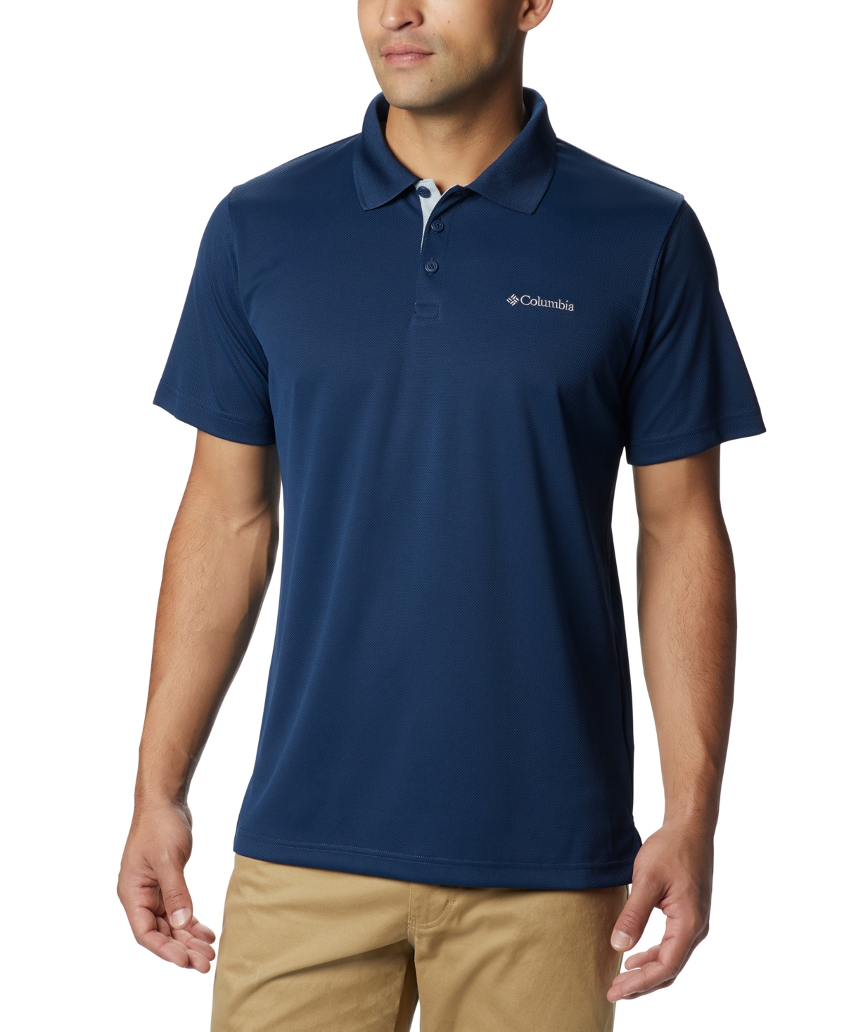 Click here for Columbia Mens Utilizer Polo Shirt - Collegiate Nav... prices