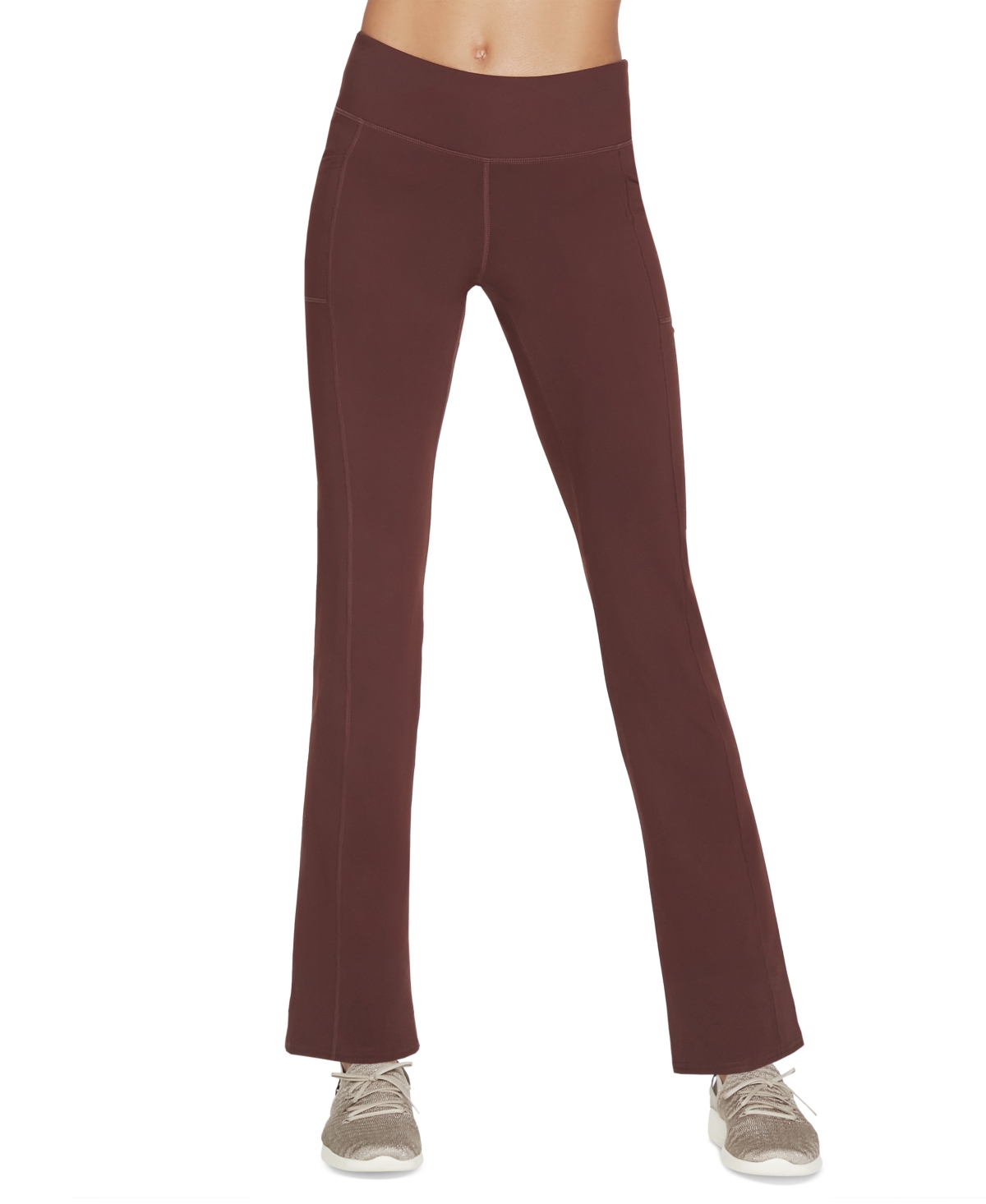 Click here for Skechers Womens Gowalk Pants - Burgundy prices