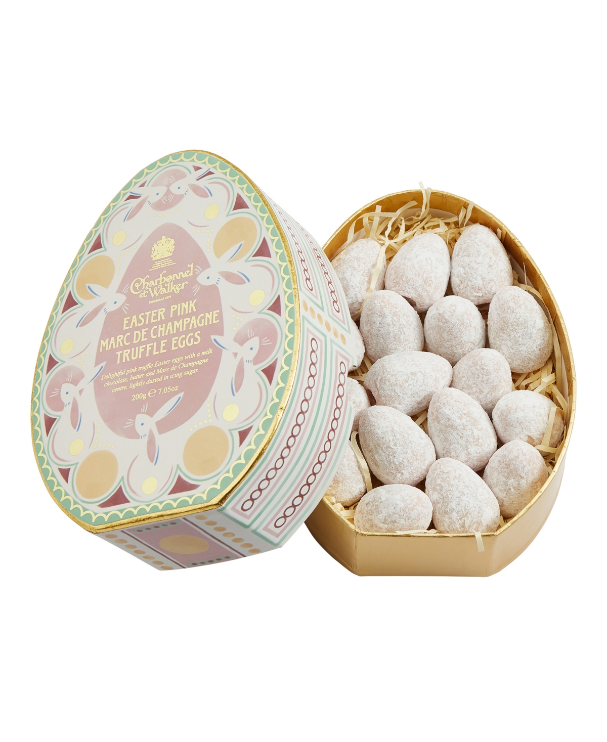 Click here for Charbonnel et Walker Pink Marc De Champagne Egg Sh... prices