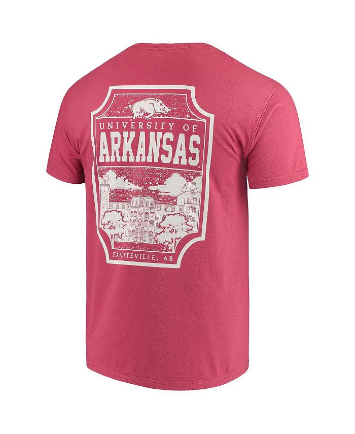 Image One Men's Cardinal Arkansas Razorbacks Comfort Colors Campus Icon ...