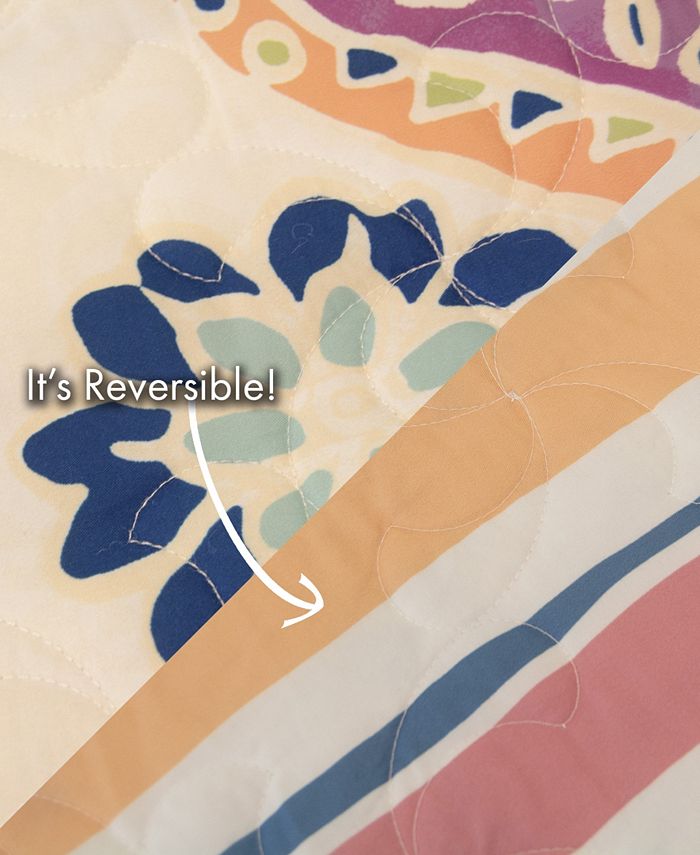 Donna Sharp Cali 2 Piece Quilt Set, Twin - Macy's