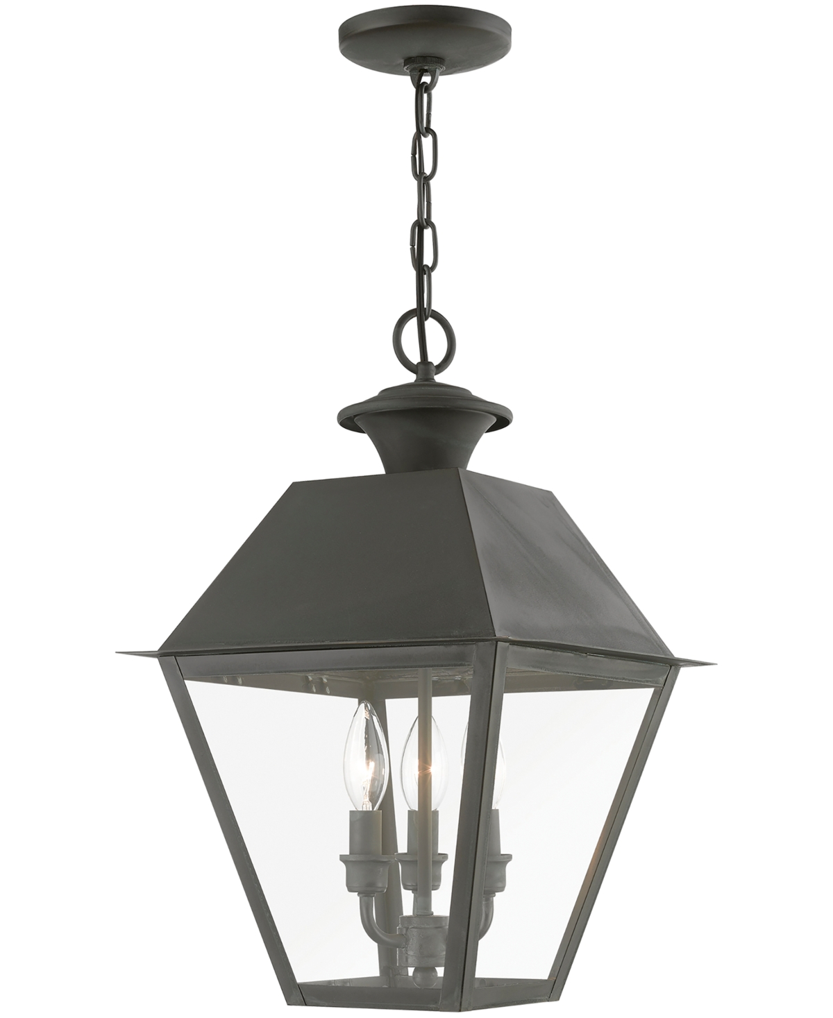 Click here for Livex Wentworth 3 Light Outdoor Large Pendant Lant... prices