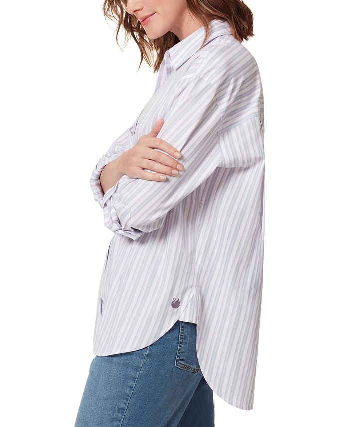 Gloria Vanderbilt Women's Amanda Button-Front Shirt - Macy's