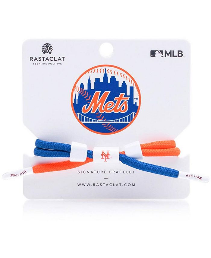 Rastaclat Men's New York Mets Signature Outfield Bracelet - Macy's