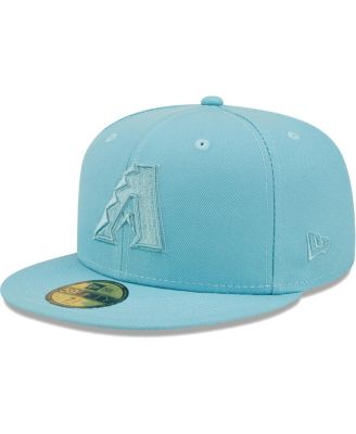 Men's New Era Light Blue Arizona Diamondbacks Color Pack 59FIFTY Fitted ...