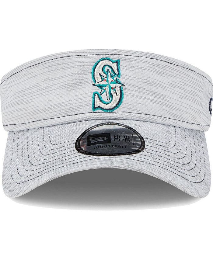 New Era Men's Gray Seattle Mariners Adjustable Visor - Macy's
