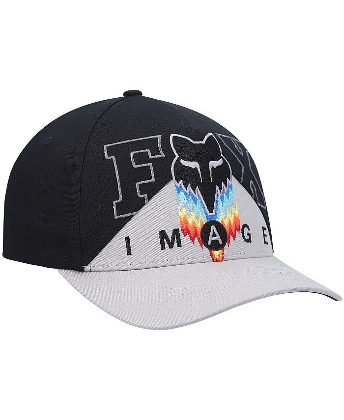 Fox Men's Black, Gray Relm Flex Hat - Macy's
