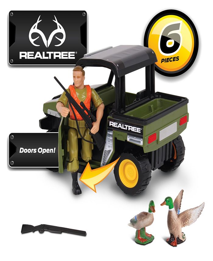 Realtree Nkok Utv Duck Hunting Playset 6 Piece Free-Wheel Playset ...