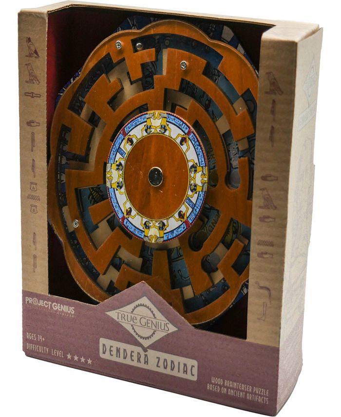 Project Genius Dendera Zodiac Wooden Puzzle Based On The Ancient Night ...