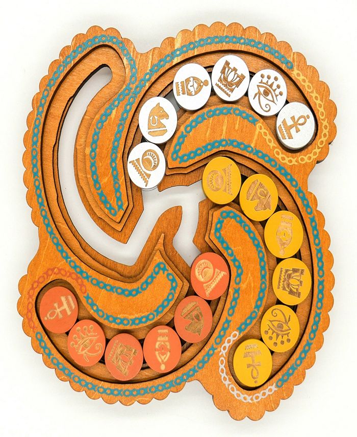 Project Genius Egyptian Coin Trade Wooden Puzzle, High Difficulty ...