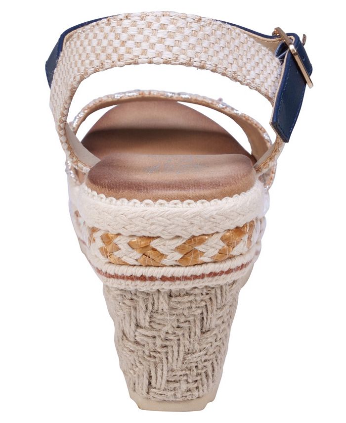 GC Shoes Women's Lauren Espadrille Wedge Sandals - Macy's