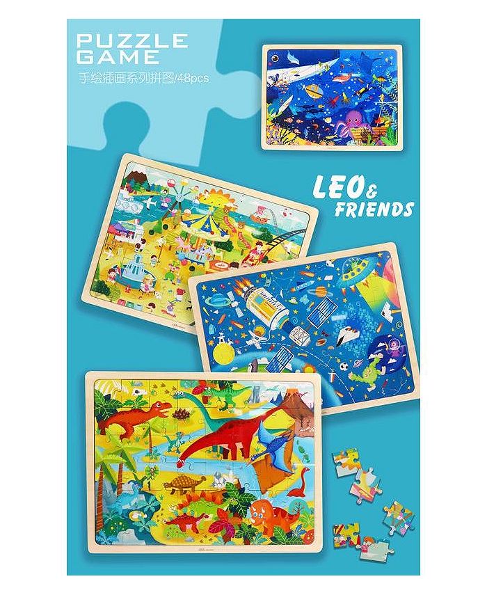 Leo & Friends Space Exploration puzzle - Macy's