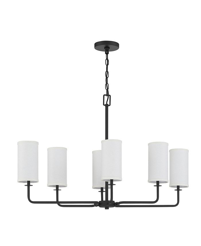 Savoy House Powell 6-Light Linear Chandelier - Macy's