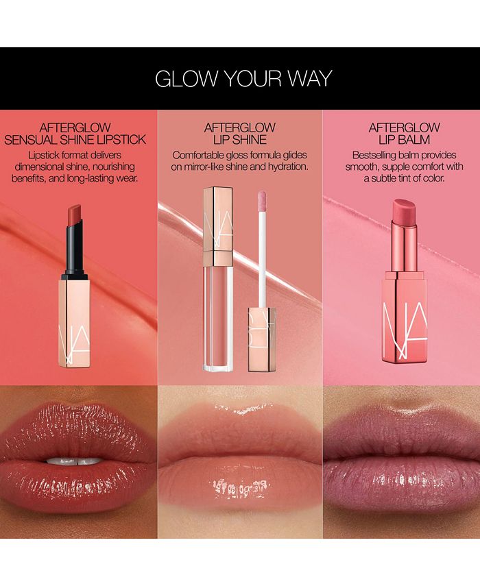 Nars Afterglow Sensual Shine Lipstick Macys