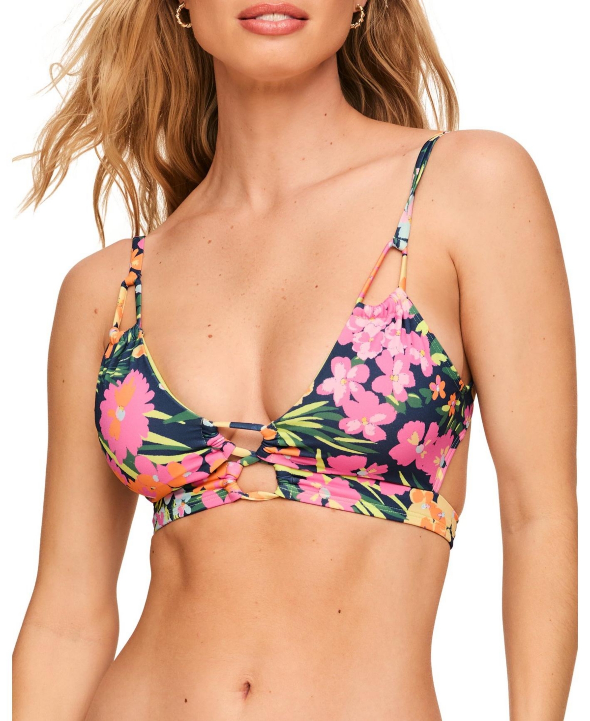 Click here for Tatiana Womens Swimwear Bra Top - Floral blue prices