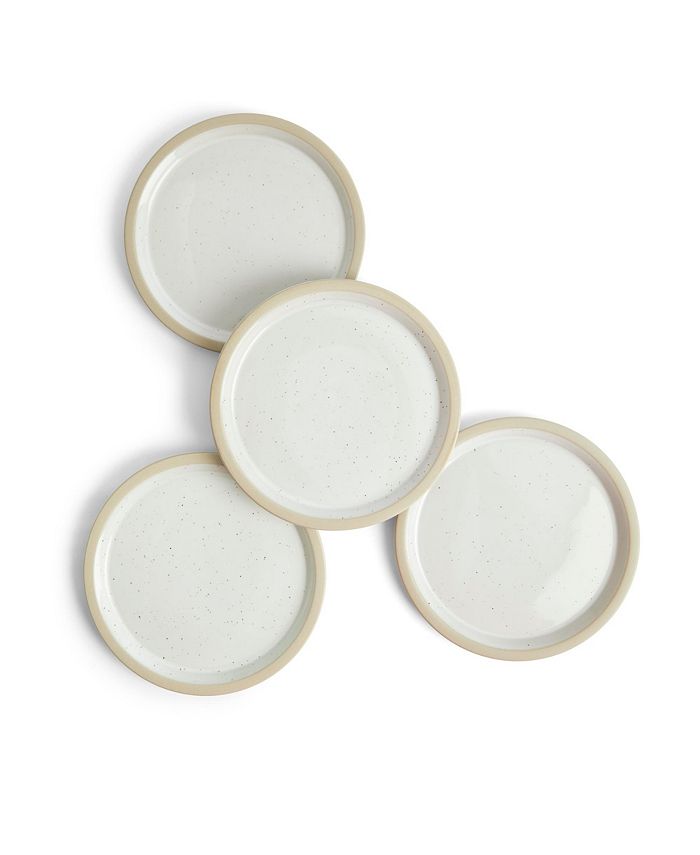 Royal Doulton Urban Dining Plate/Lid White Set of 4 - Macy's