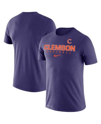 Men's Nike Purple Clemson Tigers Baseball Legend Performance T-shirt ...
