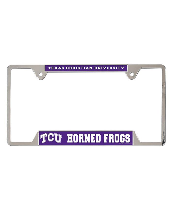 Wincraft TCU Horned Frogs License Plate Frame - Macy's