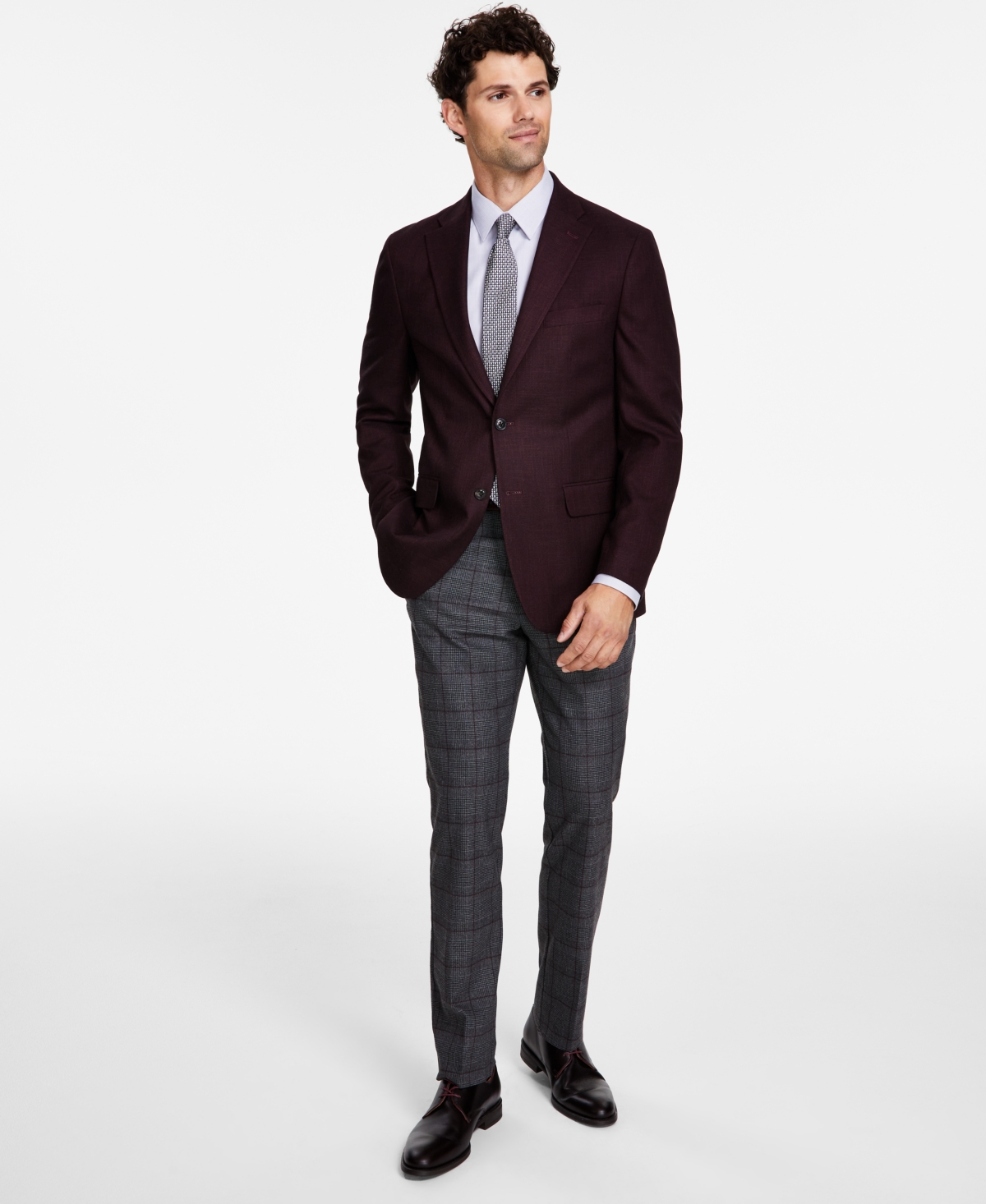 Click here for Tommy Hilfiger Mens Modern-Fit Solid Sport Coat -... prices