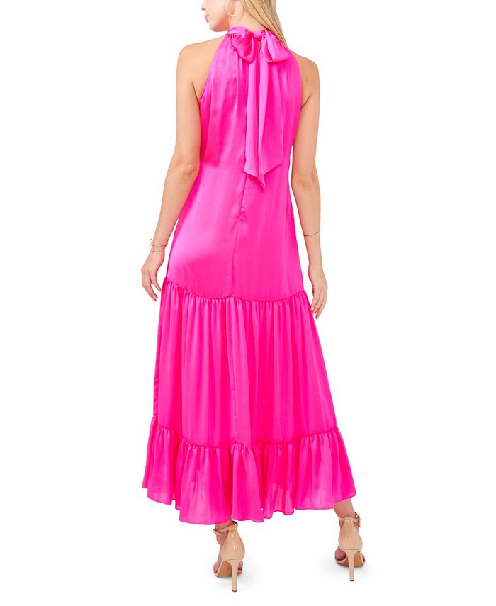 Vince Camuto Women's Sleeveless Tiered Rumple Maxi Dress & Reviews ...