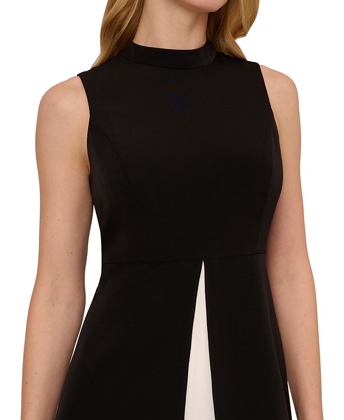 Adrianna Papell Women's Colorblocked Cropped Jumpsuit - Macy's