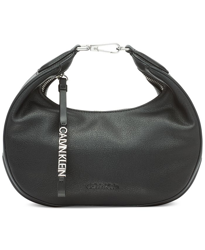 Calvin Klein Clay Small Top Zipper Convertible Crossbody Bag - Macy's