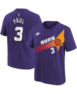 Big Boys and Girls Nike Chris Paul Purple Phoenix Suns 2022/23 Classic ...