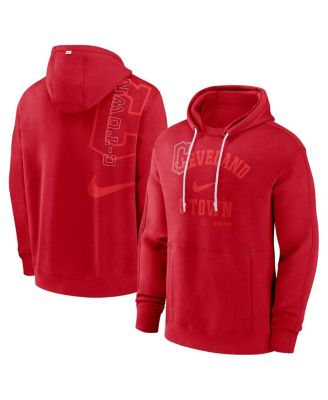 Men's Nike Red Cleveland Guardians Statement Ball Game Pullover Hoodie ...