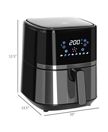 HOMCOM Air Fryers 4Qt, 4-in-1 Hot Oven with Air Fry, Roast, Broil ...