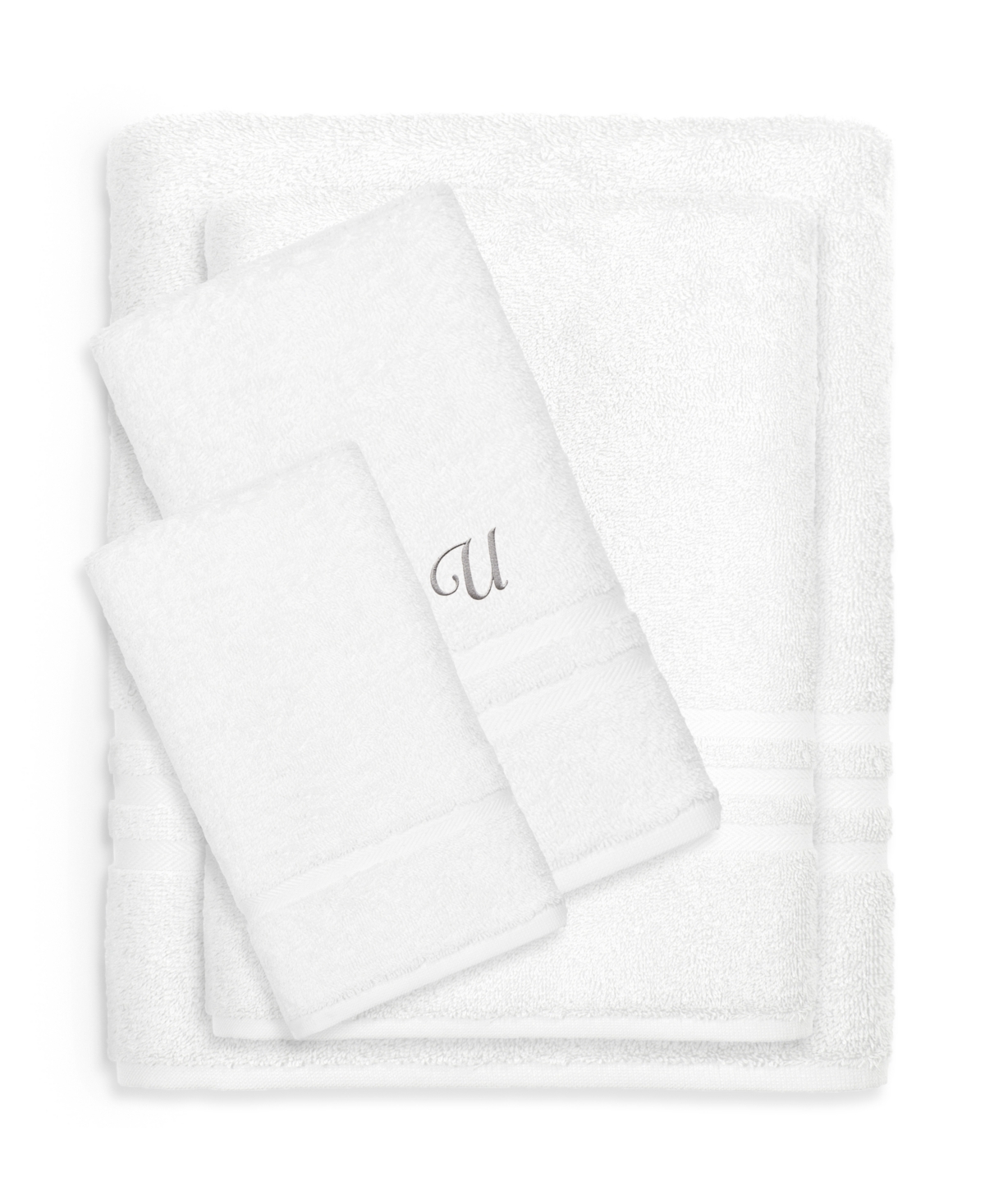 Click here for Linum Home Turkish Cotton Personalized Denzi 4-Pc.... prices