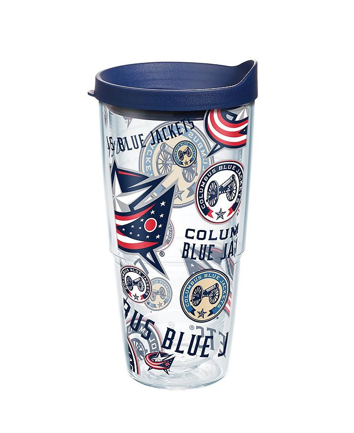 Tervis Tumbler Columbus Blue Jackets 24 Oz All Over Classic Tumbler ...
