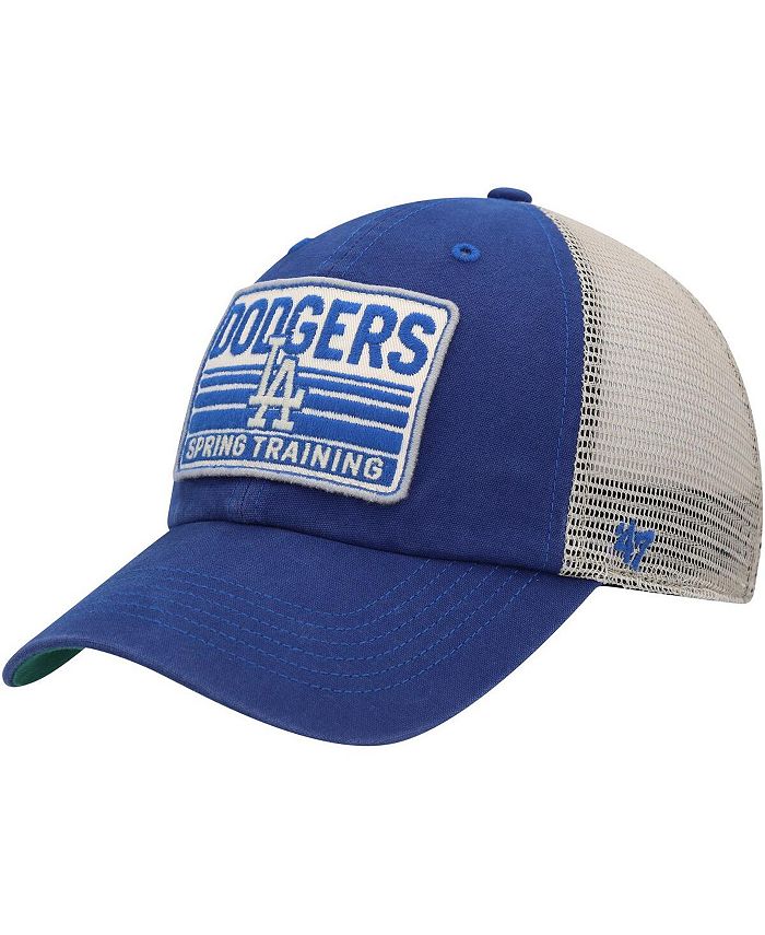'47 Brand Men's Royal, Tan Los Angeles Dodgers Four Stroke Clean Up ...