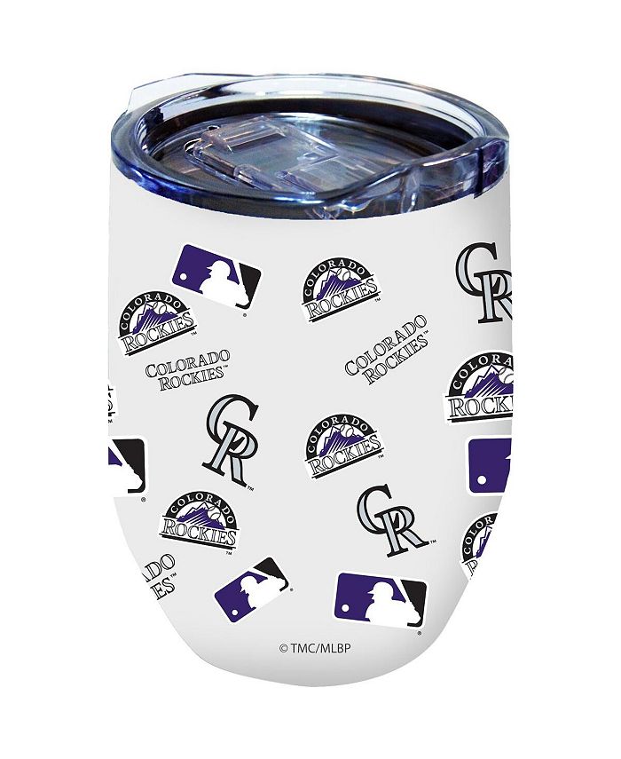 Memory Company Colorado Rockies 16 Oz Powder-Coated Full Wrap Stemless ...