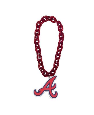 Men's and Women's Red Atlanta Braves Team Logo Fan Chain - Macy's