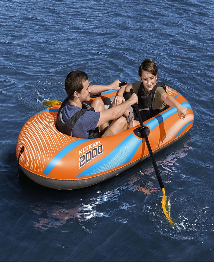H2OGO! Orange And Blue Kondor 2000 Raft Set - Macy's