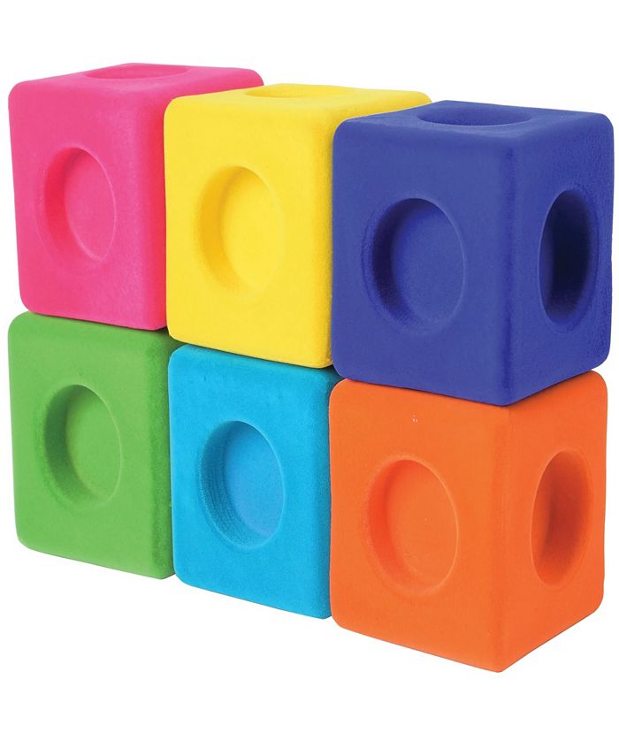 Rubbabu Rubbablox Natural Rubber Foam Blocks - Macy's