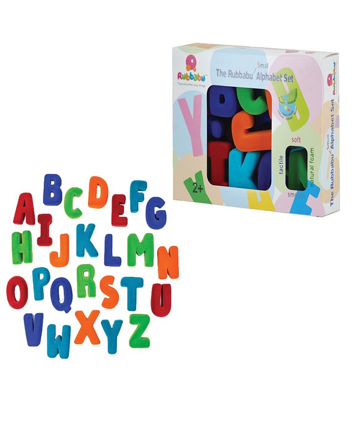 Rubbabu Bright Squishy Alphabet Set - Macy's