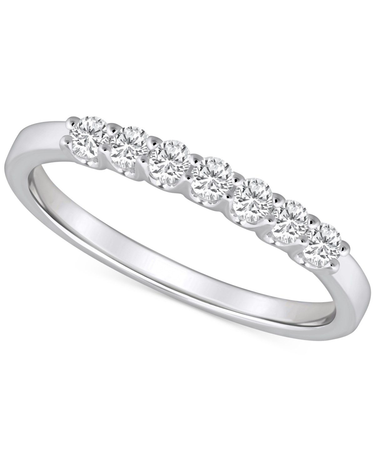Click here for Diamond Wedding Band (1/3 ct. t.w.) in 14k Gold -... prices