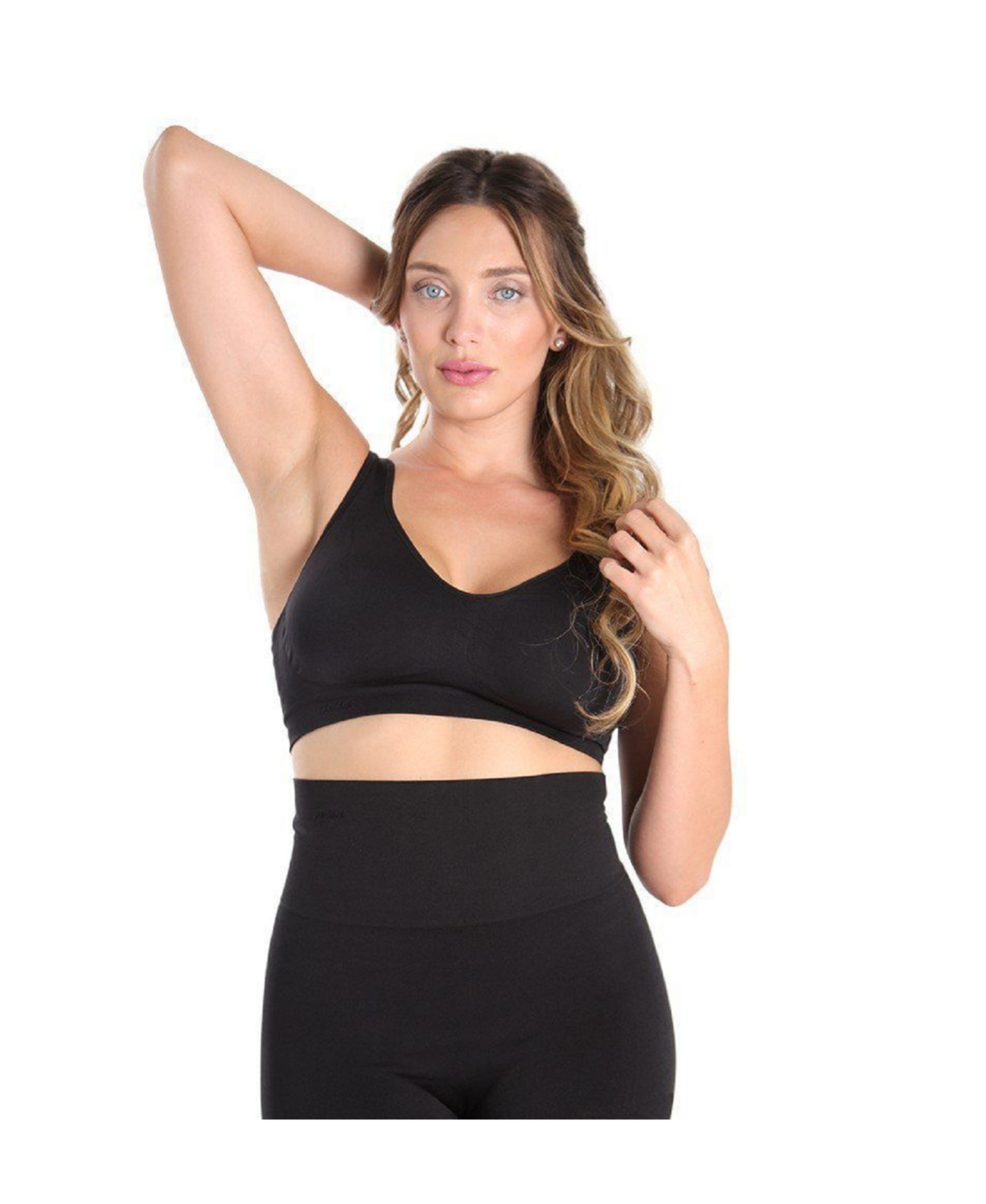 Click here for MeMoi Womens Sencillez Comfort Shaper Bra - Black prices