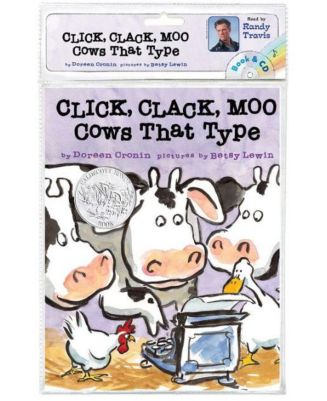 Click, Clack, Moo: Cows That Type, Book and CD by Doreen Cronin - Macy's