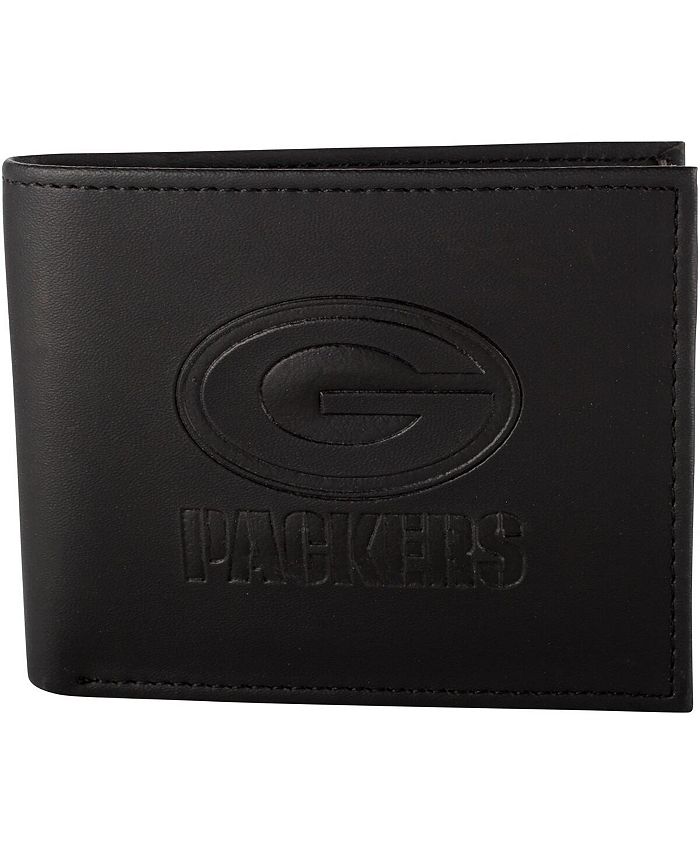 Evergreen Enterprises Men's Black Green Bay Packers Hybrid Bi-Fold ...