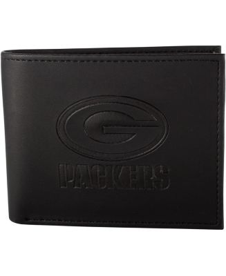 Men's Black Green Bay Packers Hybrid Bi-Fold Wallet - Macy's